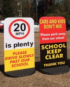 Child Friendly Pavement Safety Signs - Signs 4 Schools